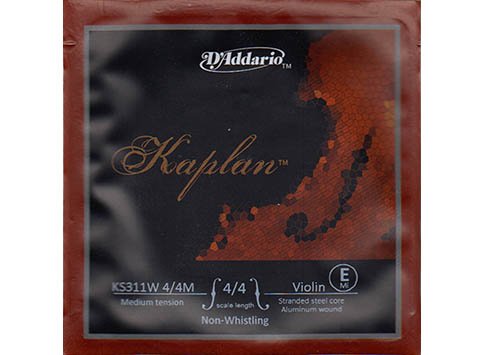 D’Addario Kaplan Non-Whistling E String – JPB Music